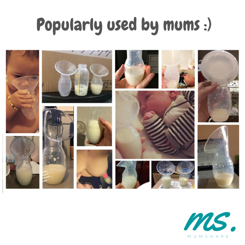 120ml Manual Silicone BPA Free Breast Pump Milk Collector. Pam Susu ...