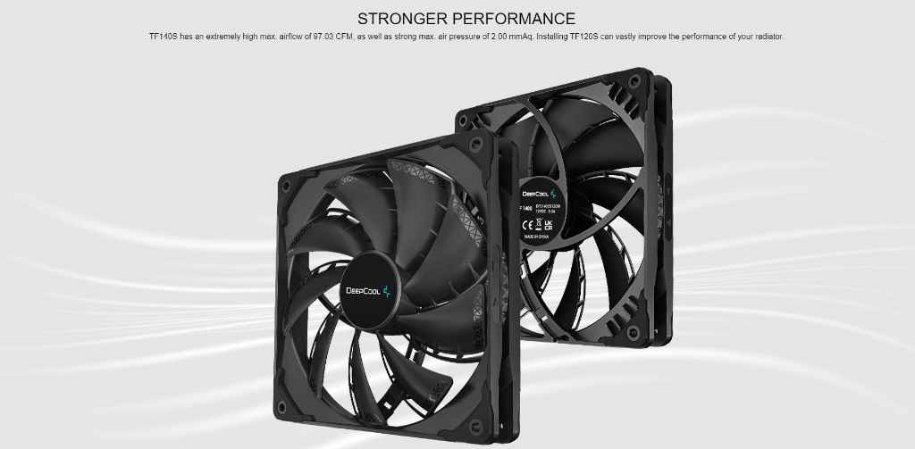 DEEPCOOL TF140S (3 in 1 Pack) RADIATOR FAN | Shopee Malaysia