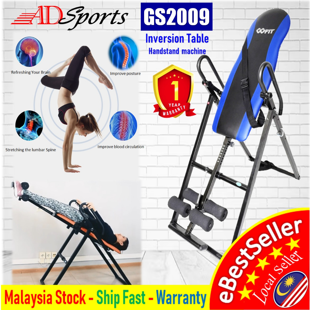Foldable Adjustable Handstand Machine Chiropractic Gravity Inversion ...