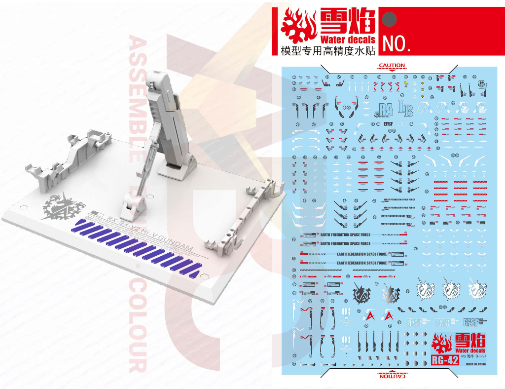 (DDB Corgi) Action Base - 1/144 HG RG Nu & Hi Nu & RX-93ff Nu Display ...