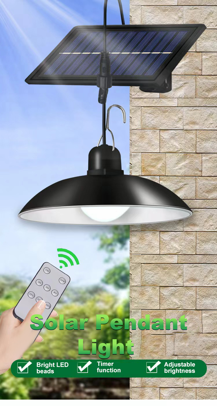 Lampu Solar Light Solar Chandelier 2bulbs Waterproof Lampu Solar ...