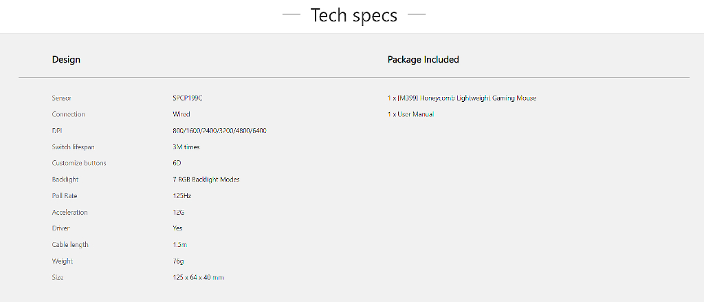 Marvo M399 Wired Mouse 6400 DPI Gaming Mouse | Shopee Malaysia
