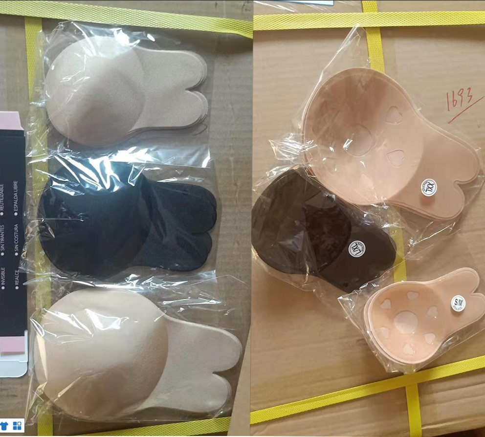 🇲🇾Ready Stock KL Rabbit Ear Women Silicone Invisible Breast Lift Up Nu ...