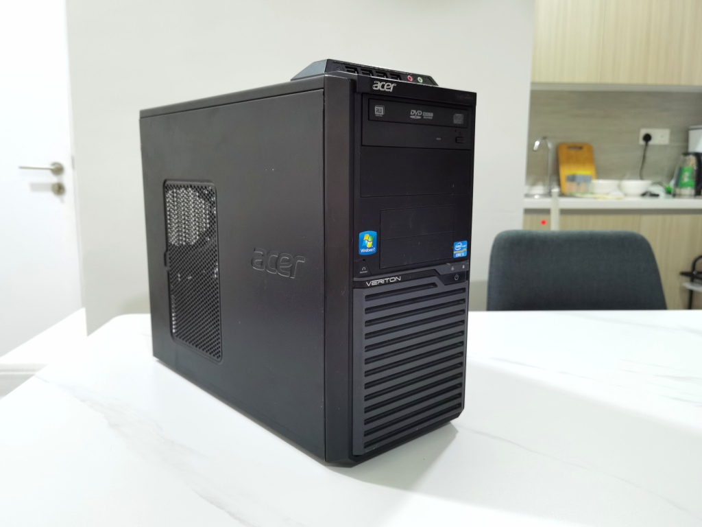 CPU Acer Verion M2610G Intel® i3 2th Gen /Ram 4 GB & SSD 240GB used ...