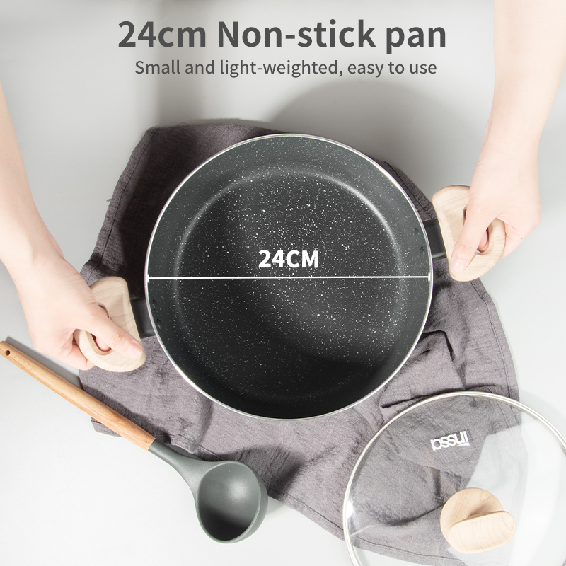 Simplus 24cm Soup Pot Non Stick Coating Periuk PFOA Free Compatible ...