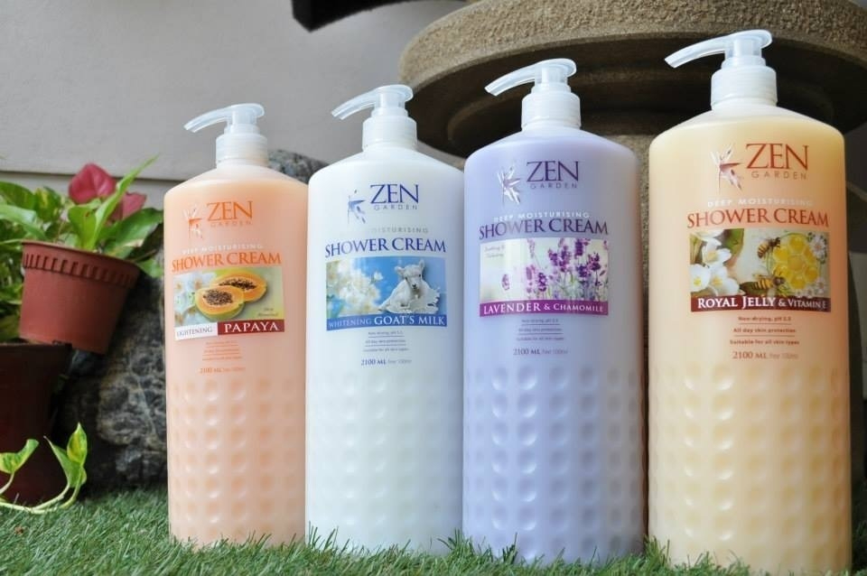 ZEN GARDEN Deep Moisturising Shower Cream Body Wash 2100ml | Shopee ...