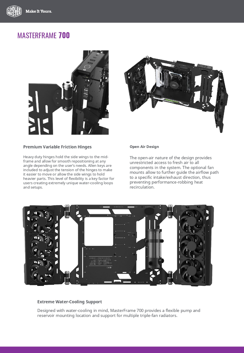 Cooler Master Masterframe 700 ATX Casing MCF-MF700-KGNN-S00 | Shopee ...