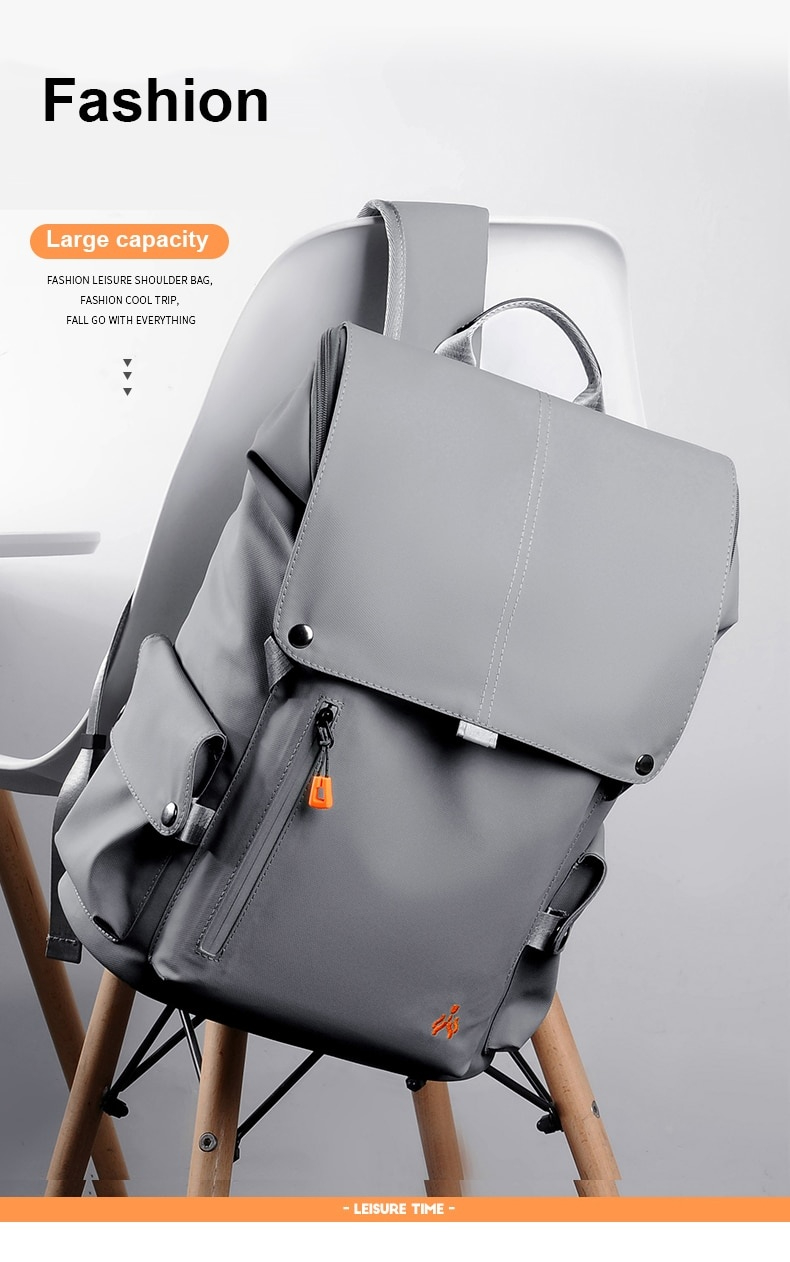 Waterproof Fashion Bagpack 15 inch Backpack Laptop Tablet Beg for Men ...