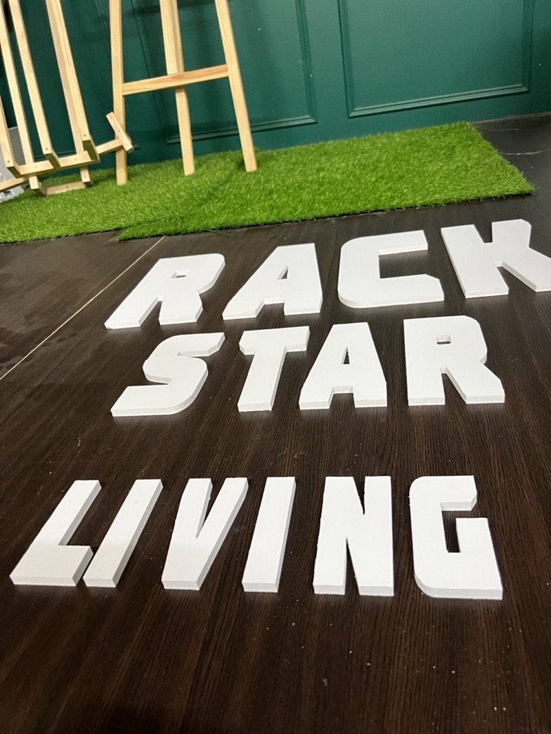 Custom PVC 3D Logo Signage | 3D Lettering [ Q-Z ] | PVC Foam Board | UV ...