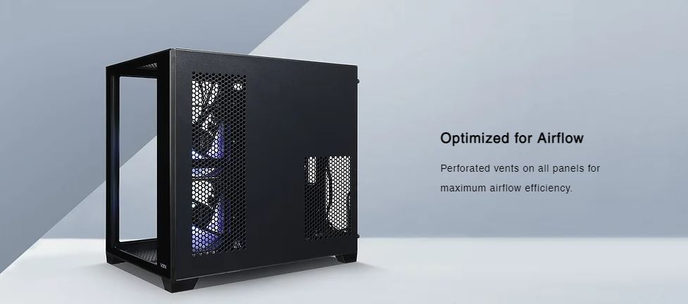 Tecware VXN V2 & VXN EVO TG ARGB Tempered Glass Compact Dual Chamber ...