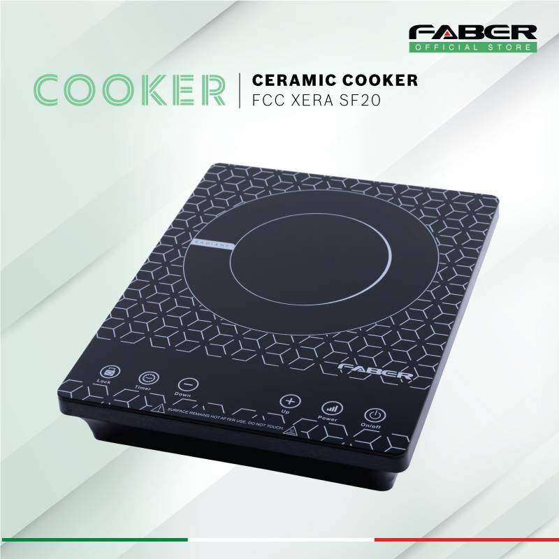 Faber Ceramic Cooker FCC XERA SF20 | FORNELLO 3000 | Shopee Malaysia