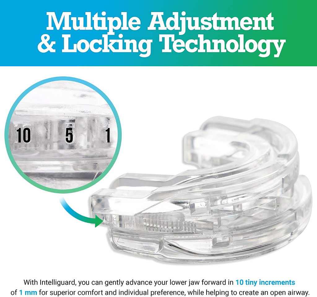 🇺🇸 Intelliguard™ PRO Adjustable Mouth Guard | Snoring Bruxism Sleep Aid ...