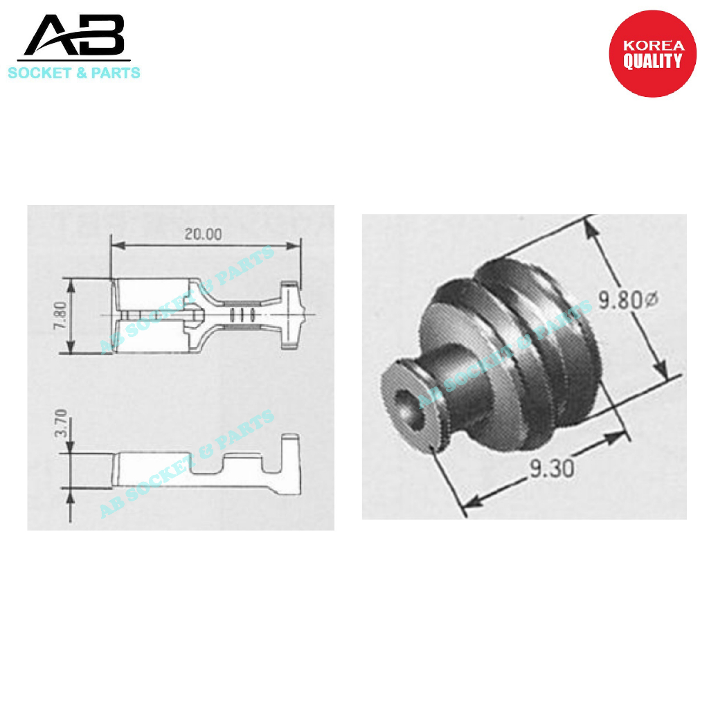 2 Pin Proton Saga BLM FL,Persona,Gen 2, Satria Neo,Wira,Perdana,Satria ...