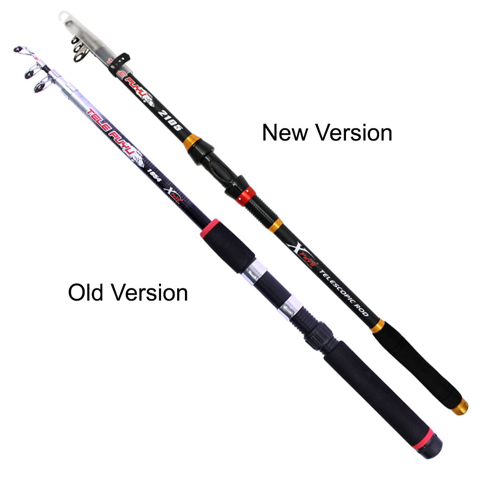 Xpuyu Tele Puyu Rod Fishing Pancing Spinning (1.50m-3.00m) Freshwater ...