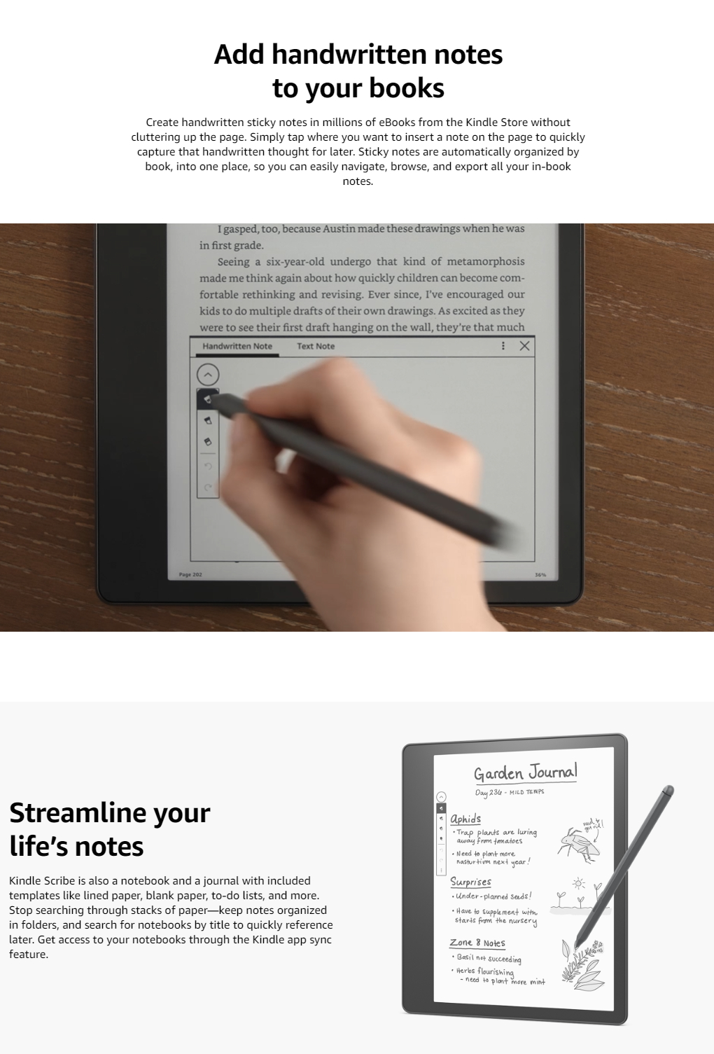 Kindle Scribe , the first Kindle for reading and writing, with a 10.2 ...