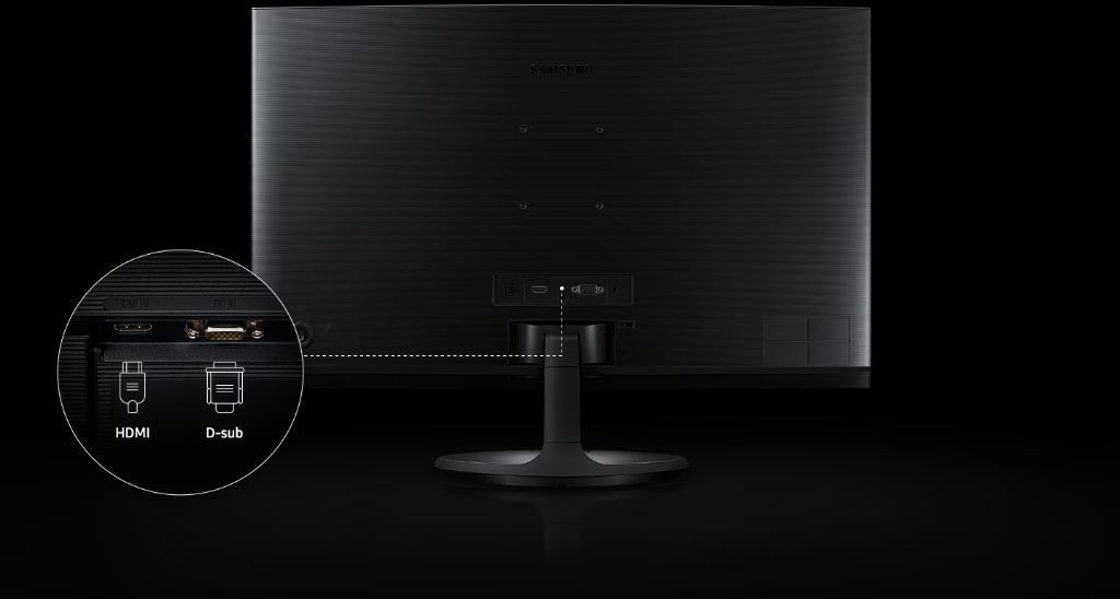 Samsung 24 LS24C360 LS24C360EAEXXS 4ms 60HZ AMD VGA Freesync HDMI ...