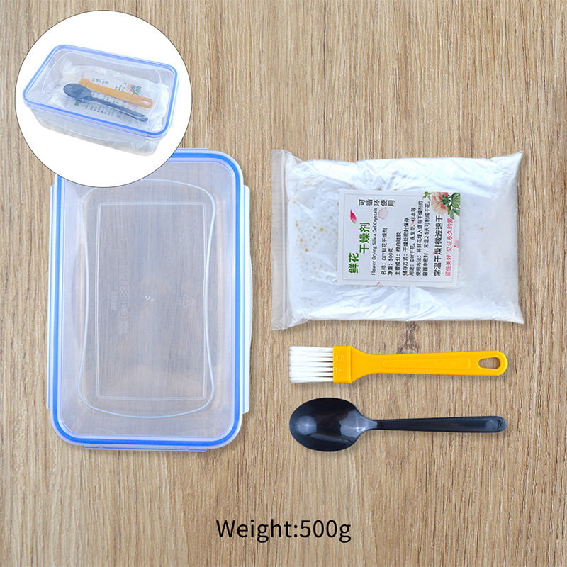 500g Silica Gel Powder Crystals for DIY Flower Drying Craft Reusable ...