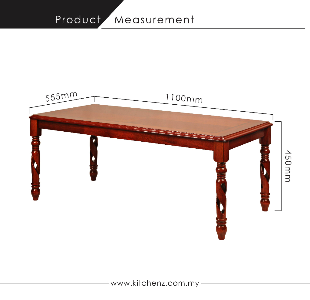 KitchenZ Coffee Table Living Room Meja Kopi Side Table Meja Sisi Asian ...