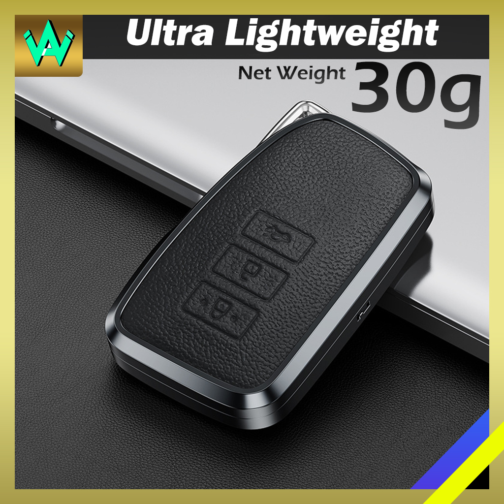 Lexus Key Cover RX300 NX200T ES250 Aluminium Alloy Genuine Leather Cow ...