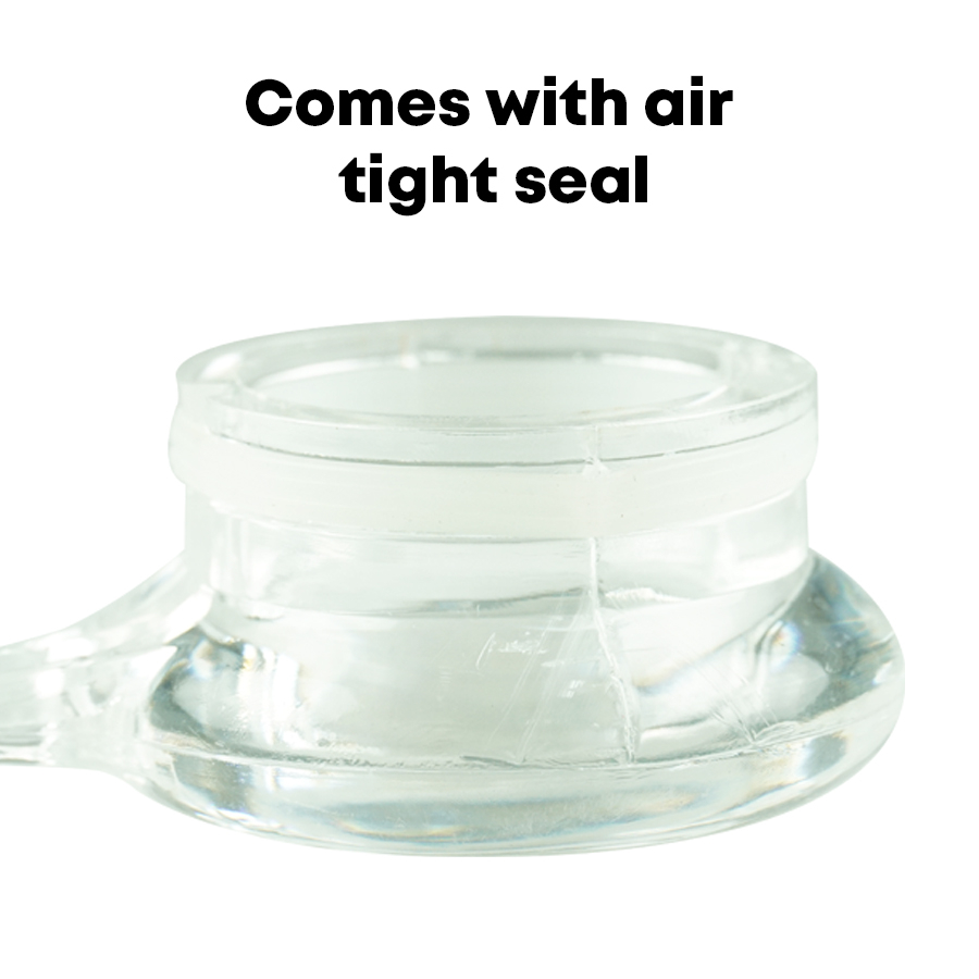 3 in 1 Acrylic Transparent Condiment Salt Pepper Shaker Bottle 150ml ...