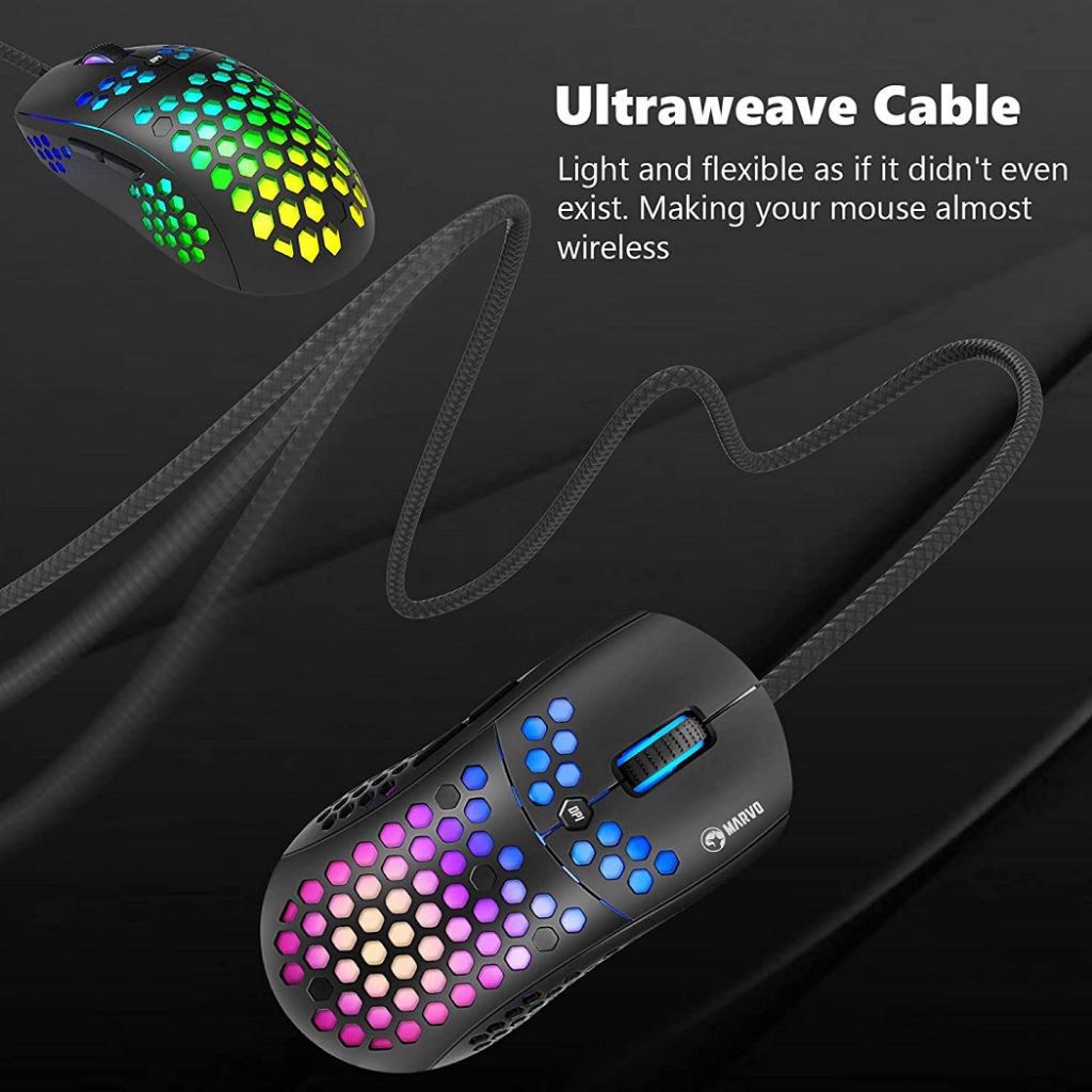 MARVO M399 Wired GAMING MOUSE | Shopee Malaysia