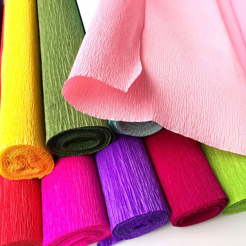 [50cm*250cm] Crepe Paper / Kertas Warna Crepe/Crepe Paper for Flower皱纹纸 ...