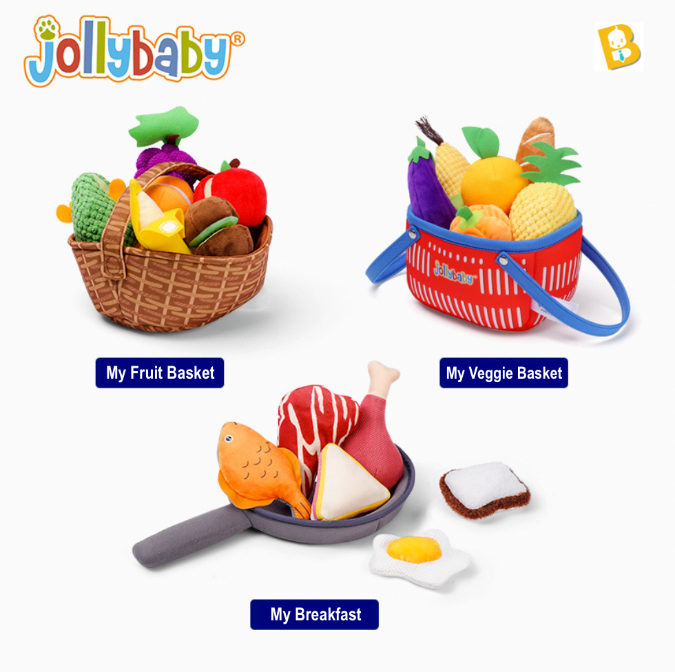 BabyBoss Jollybaby Multi-Sensory Peelable Vegetable Fruit Basket ...