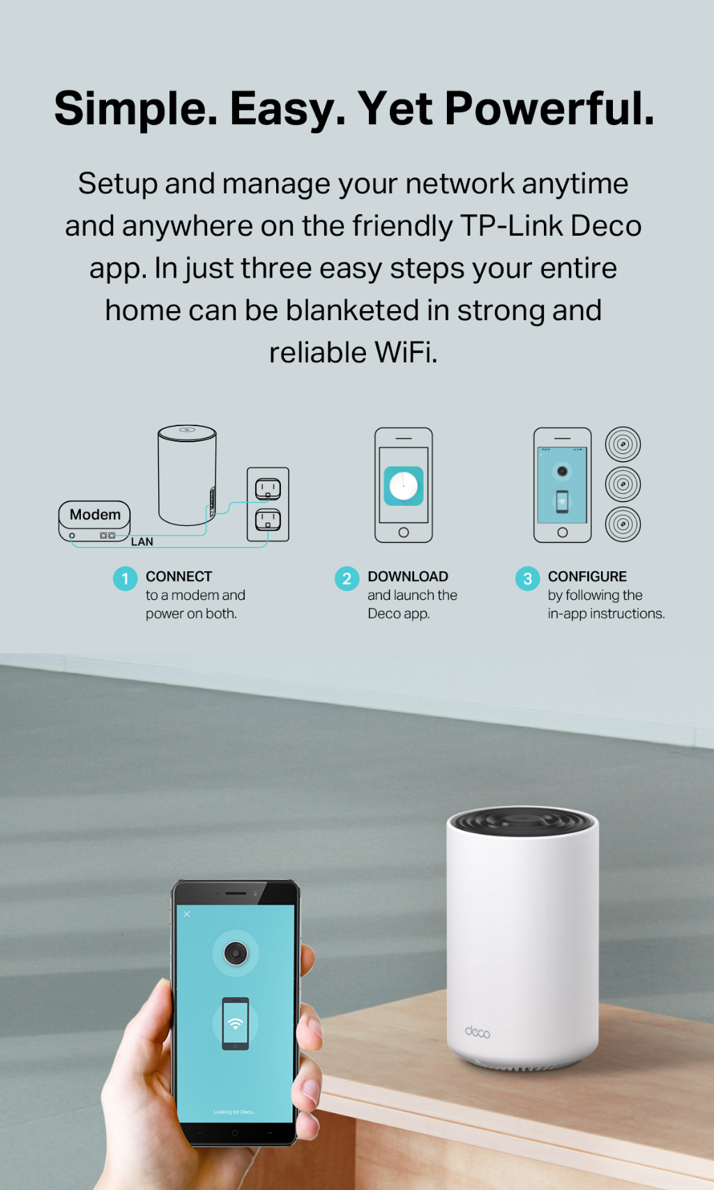 TP-Link Deco X80 AX6000 2.5G Ethernet WiFi 6 Dual Band Ai-Driven Mesh Wi-Fi Wireless AX WiFi6 ...