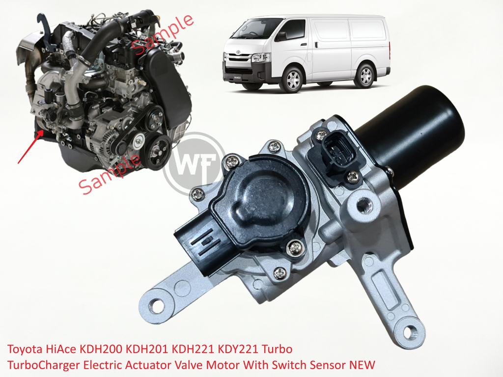 Toyota HiAce KDH200 KDH201 KDH221 KDY221 1KD 2KD Turbo TurboCharger ...