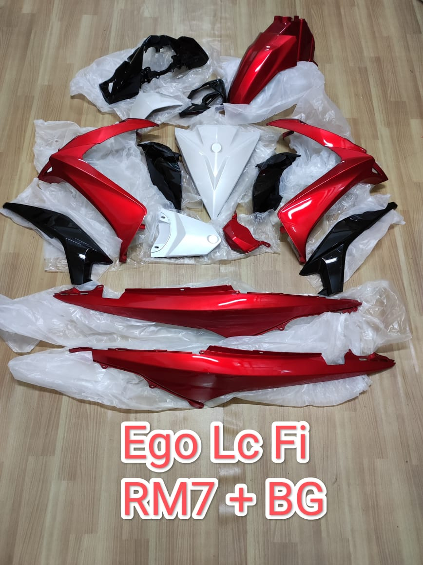 (KOSONG) Coverset Cover set (HLD) Yamaha Ego LC FI Egolc FI ego LCfi | Shopee Malaysia