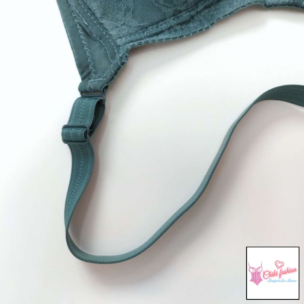 Bra Full Cup Plus Size Bra Women Bra Thin Sponge 34-46CD Baju Dalam ...