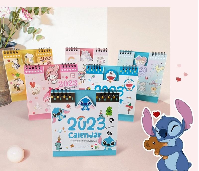 Mini kalender 2023 doorgift planner table meja calender 2023 desk ...