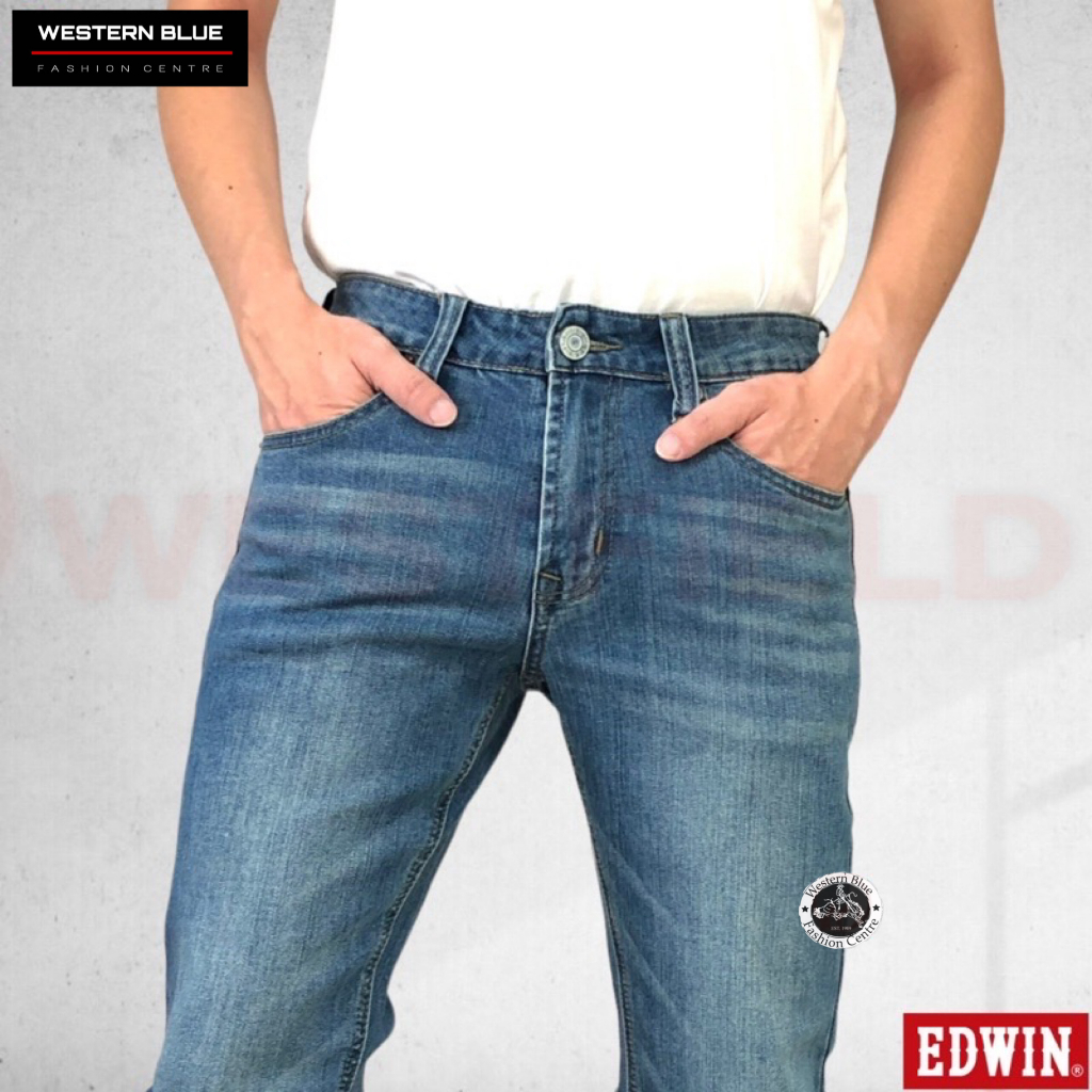 EDWIN 506 MEN'S SLIM FIT JEANS ( 7706 2629 ) | Shopee Malaysia