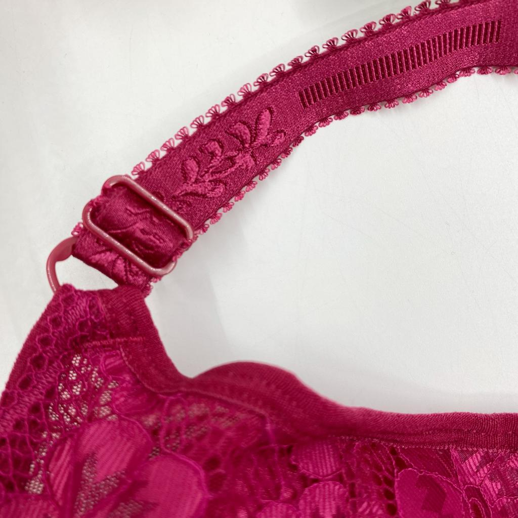 Bra Underwire Plus Size CD Cup Lace Bra Women Bra Full Cup Thin Sponge ...