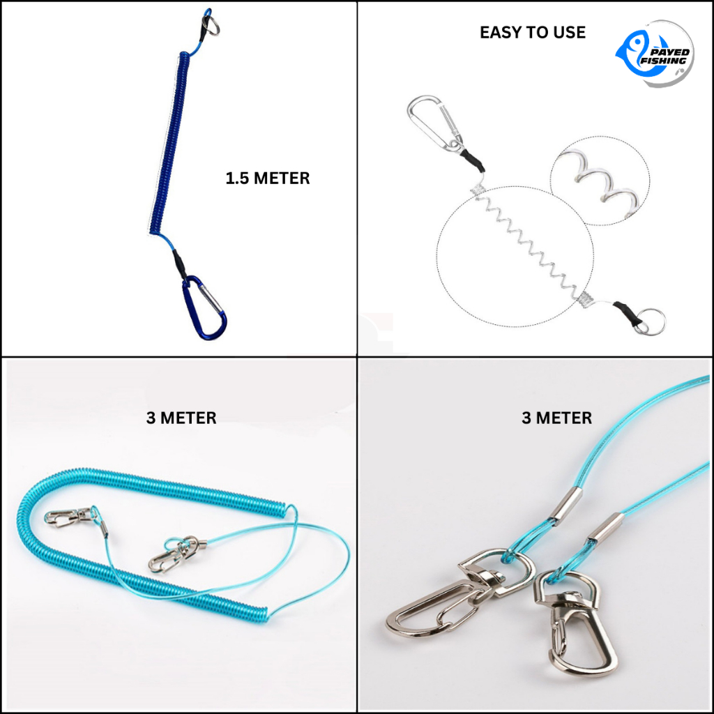 Tali Pengikat Rod Joran Safety Fishing Rod untuk Keselamatan Joran ...