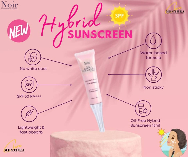 NOIR [ORIGINAL] HYBRID SUNSCREEN SPF50+++ MADAMMU - READY STOCK ...