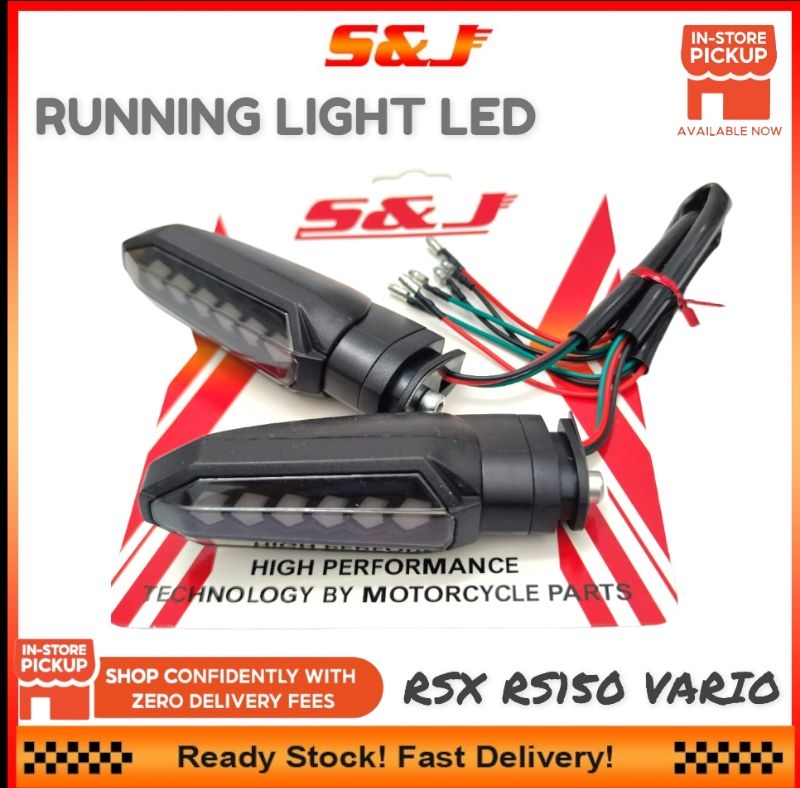 S&J RSX 150 RSX150 RS150 VARIO150 VARIO 160 ADV UNIVERSAL RUNNING LIGHT ...