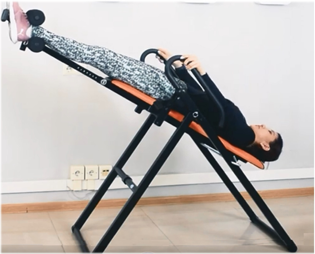 Foldable Adjustable Handstand Machine Chiropractic Gravity Inversion ...
