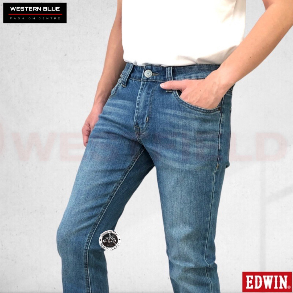 EDWIN 506 MEN'S SLIM FIT JEANS ( 7706 2629 ) | Shopee Malaysia