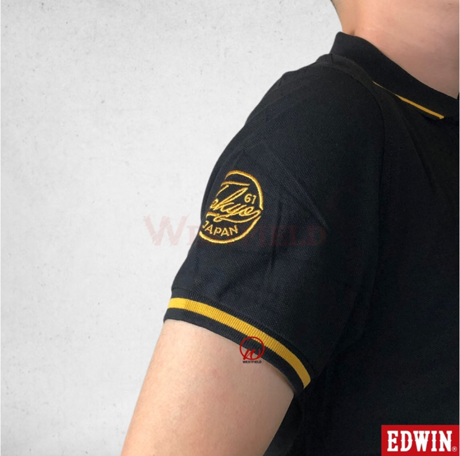 🔥NEW ARRIVAL🔥 EDWIN MEN’S SIGNATURE LOGO EMBROIDERY COLLAR POLO T-SHIRT ( 7482 1876 ) | Shopee ...