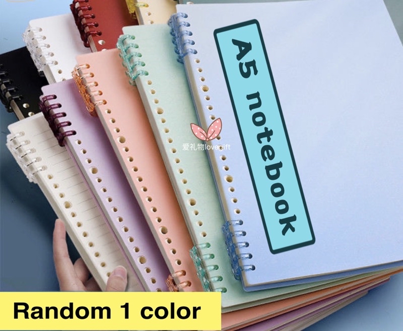 🇲🇾💝A5 100pages Notebook/Sketchbook/Drawing Book/loose leaf/buku nota ...