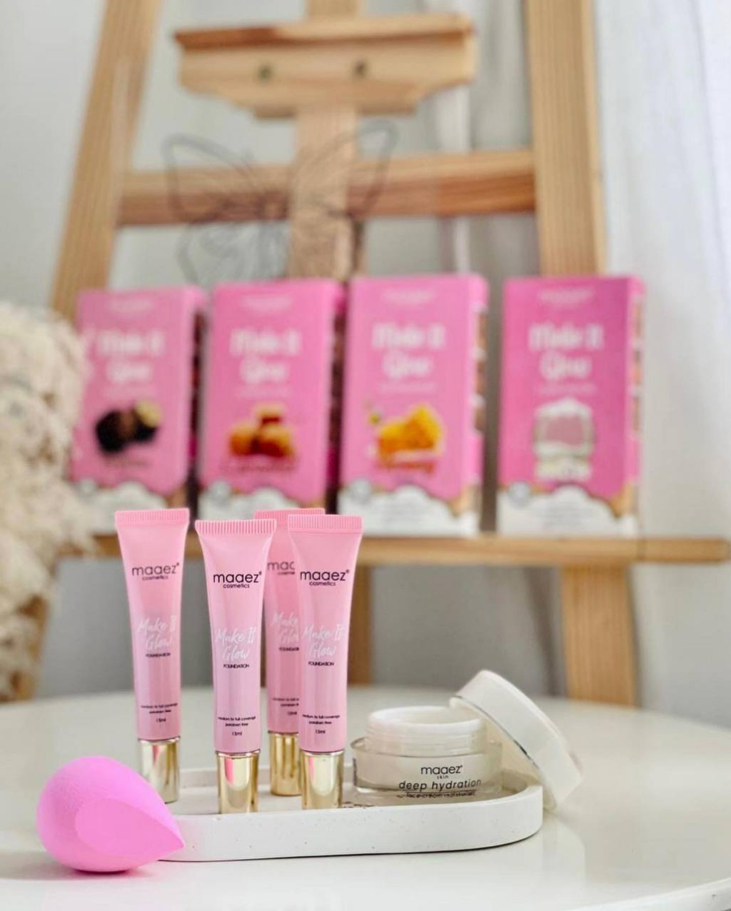 Maaez Foundation Make It Glow by Maaez Cosmetics | Shopee Malaysia