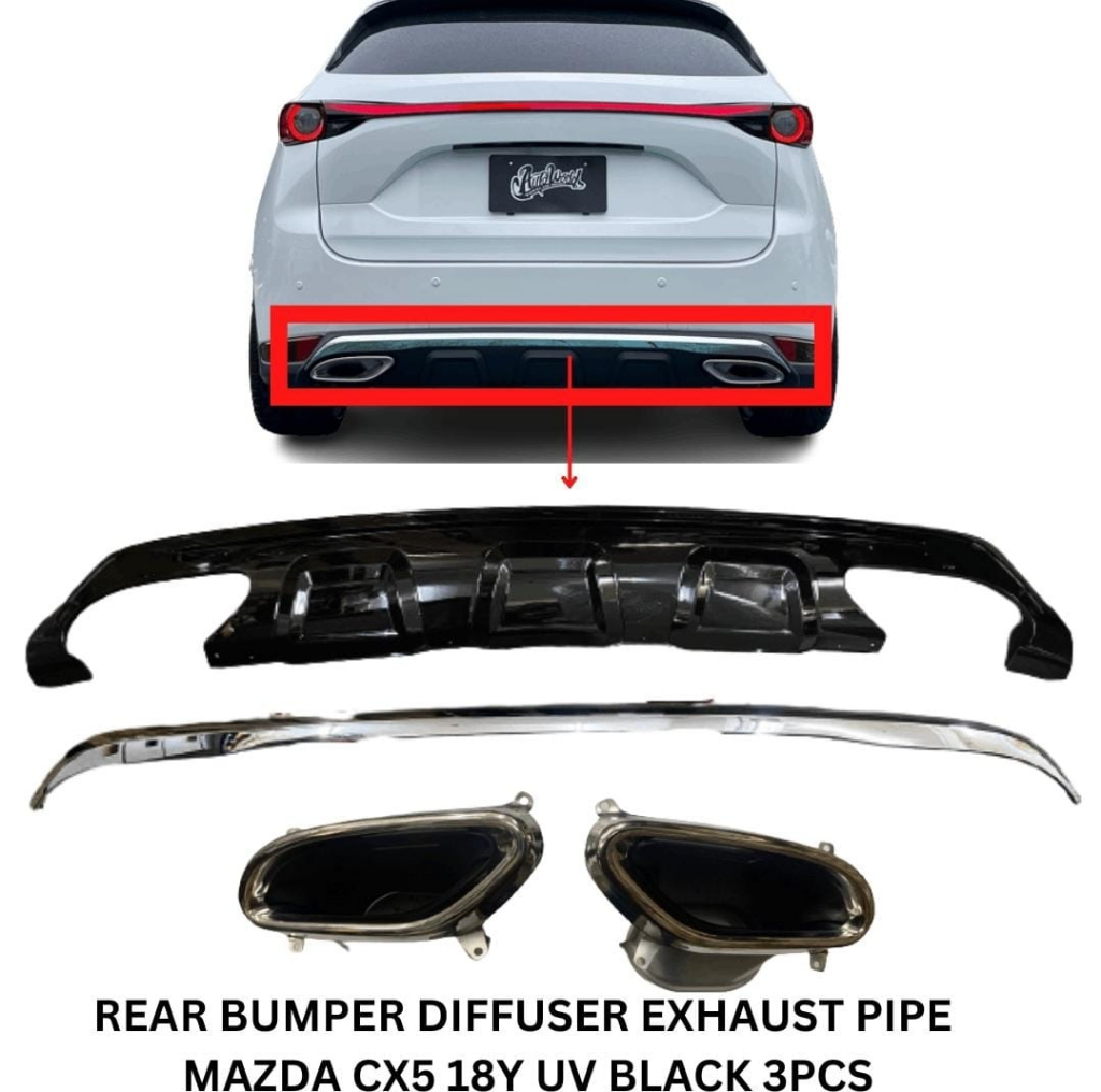 MAZDA CX-5 CX5 2017-2022 BODYKIT BODY KIT REAR BUMPER SKIRT LIP ...