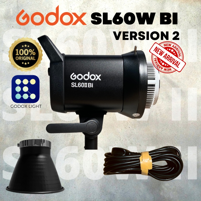 Godox SL60W SL60 Version 2 New Model SL60IID SL60II LED Video Light COB ...