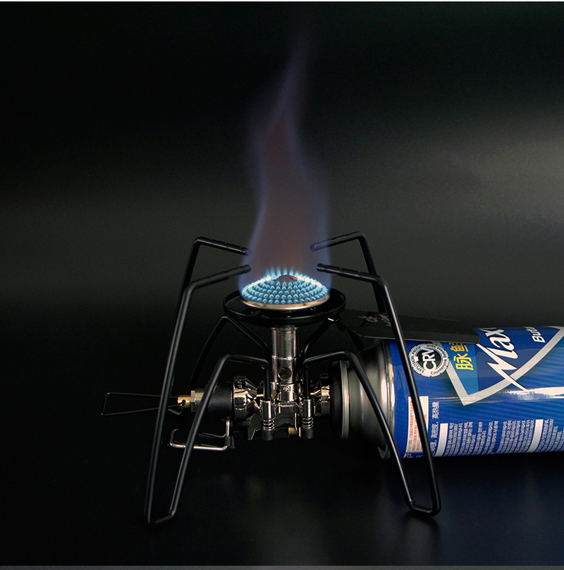 Camping Spider Stove With Accessories Compact Black Portable Foldable ...