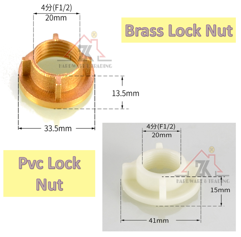 Sink Tap Replacement Accessory Plastic Lock Nut Faucet Sink Washer ...