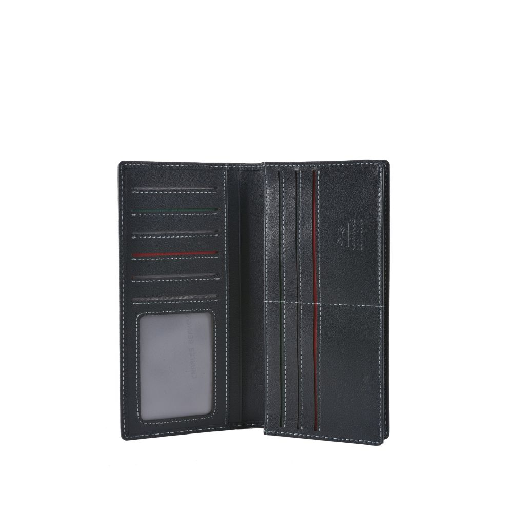 Charles Berkeley ARTHUR Genuine Leather Long Wallet Men's Wallet Dompet ...