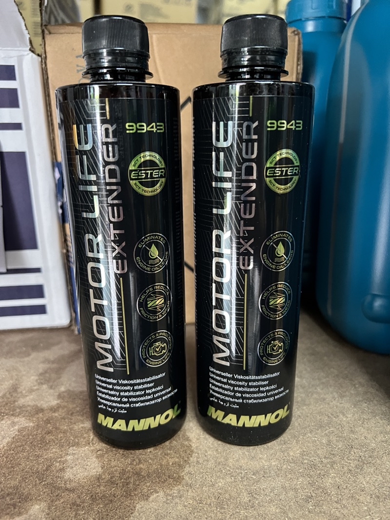 MANNOL Motor Life Extender ESTER additives 9943 / Oil Leak Stop 500ml ...