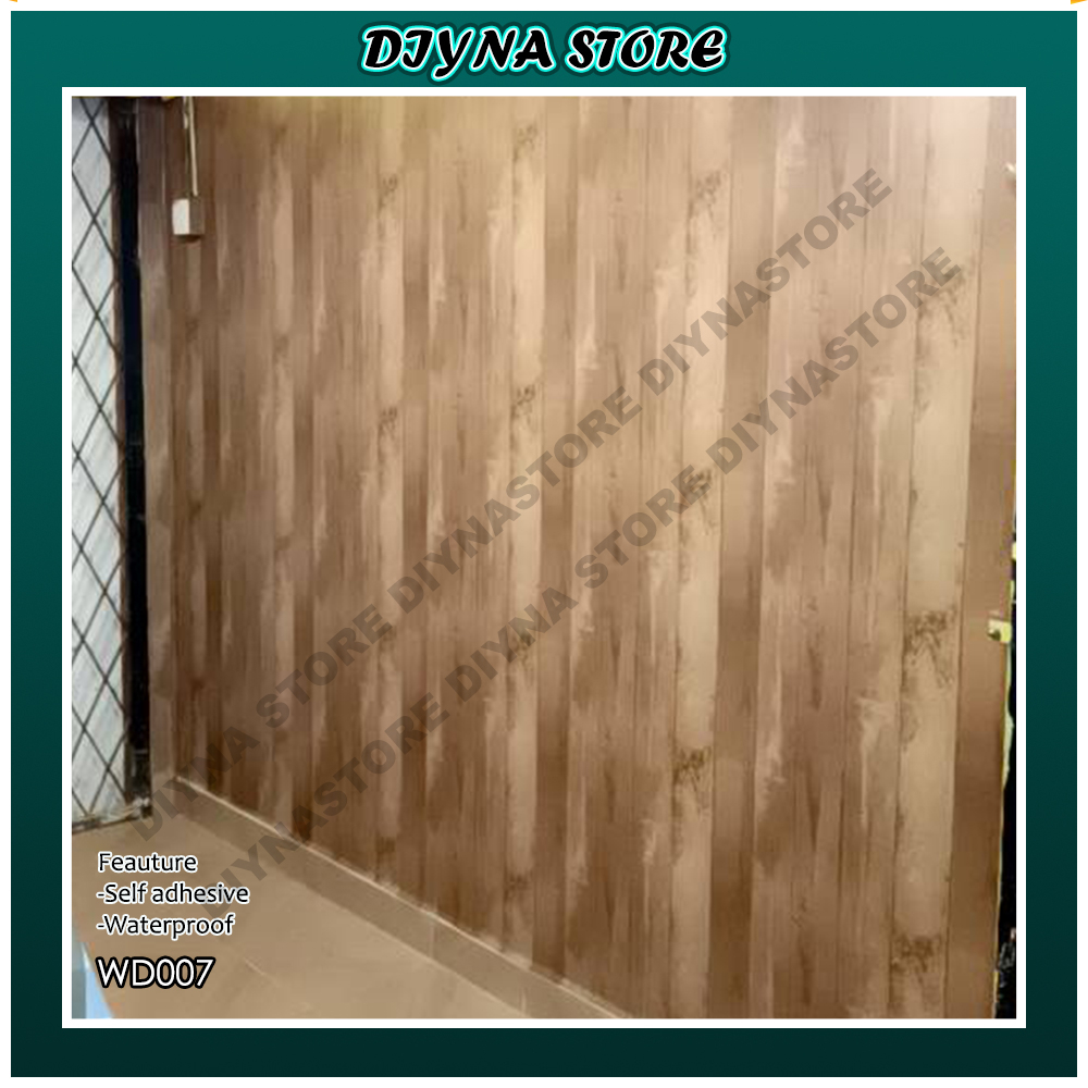 Wallpaper PVC 45cm x 10m Wallpaper Murah Kertas Dinding Bata Wall paper ...