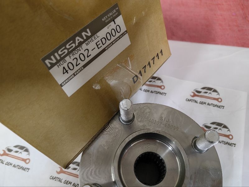 NISSAN Genuine # FRONT & REAR WHEEL HUB BEARING # NISSAN SYLPHY G11 2.0 ...